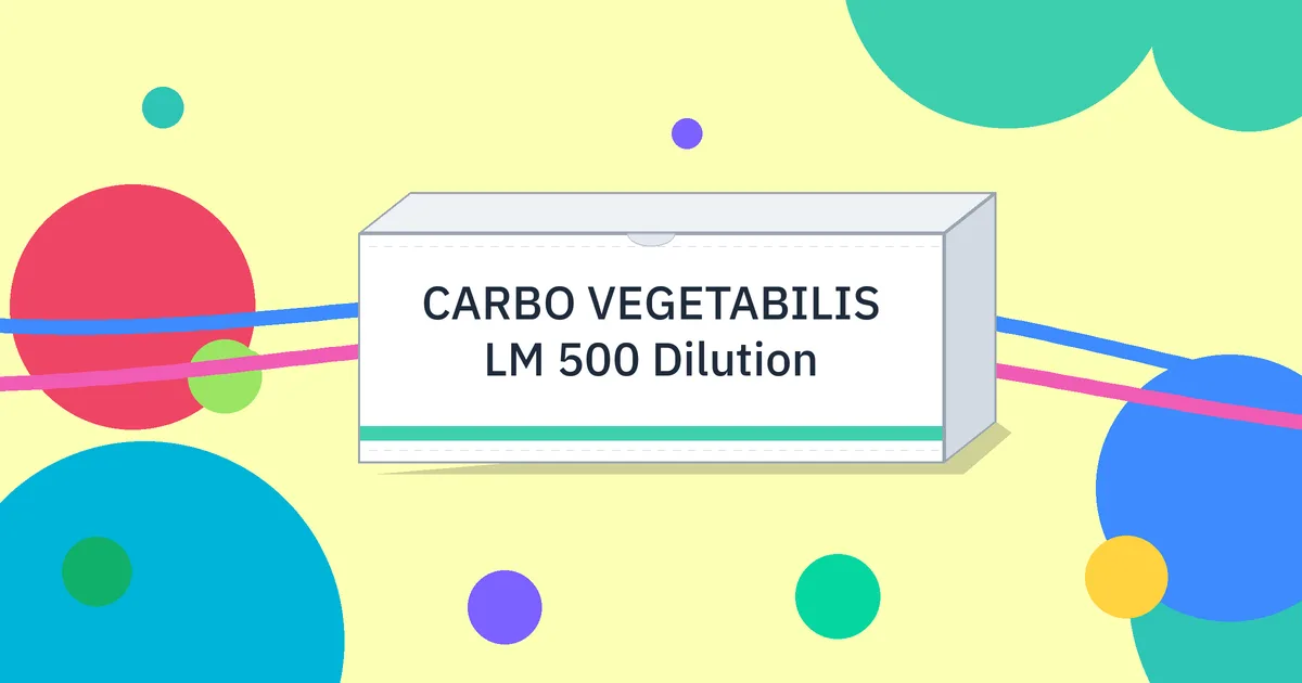 Symbolbild: Packung mit der Aufschrift CARBO VEGETABILIS LM 500 Dilution (PZN 13693111) – Verfügbarkeit und Bezug in Apotheken in Frankfurt am Main