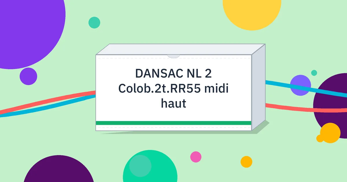 Symbolbild: Packung mit der Aufschrift DANSAC NL 2 Colob.2t.RR55 midi haut (PZN 08843330) – Verfügbarkeit und Bezug in Apotheken in Frankfurt am Main