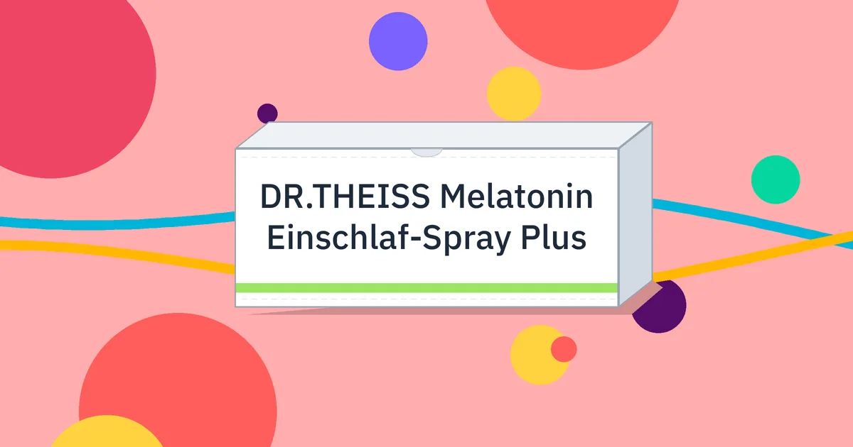 Symbolbild: Packung mit der Aufschrift DR.THEISS Melatonin Einschlaf-Spray Plus (PZN 18029180) – Verfügbarkeit und Bezug in Apotheken in Frankfurt am Main