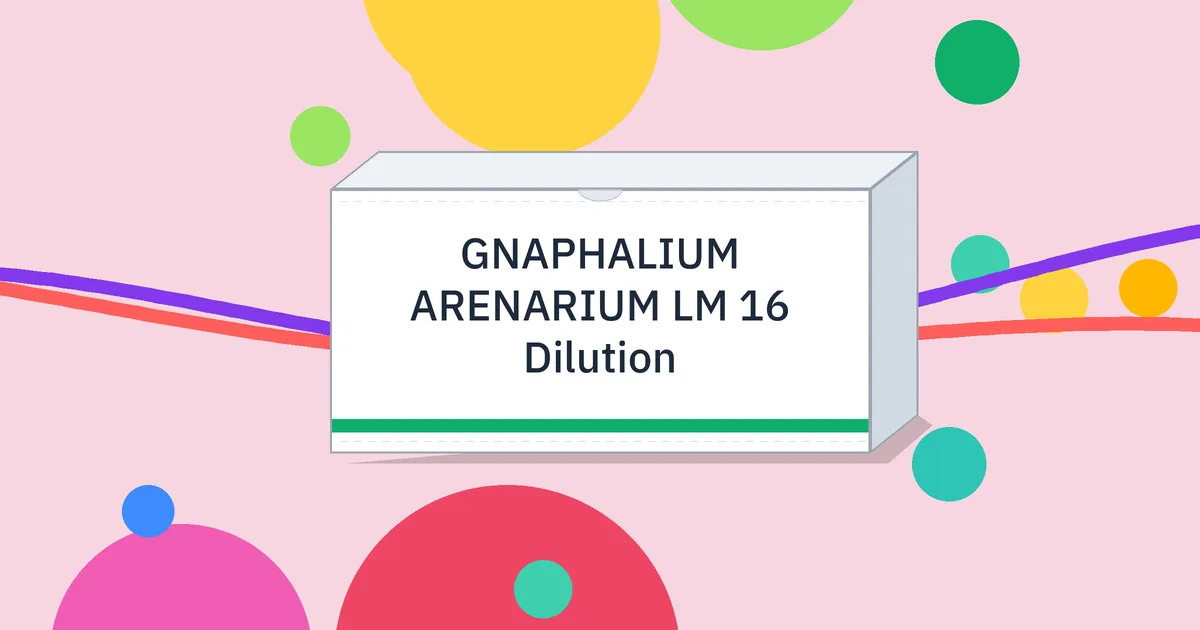 Symbolbild: Packung mit der Aufschrift GNAPHALIUM ARENARIUM LM 16 Dilution (PZN 13544693) – Verfügbarkeit und Bezug in Apotheken in Frankfurt am Main