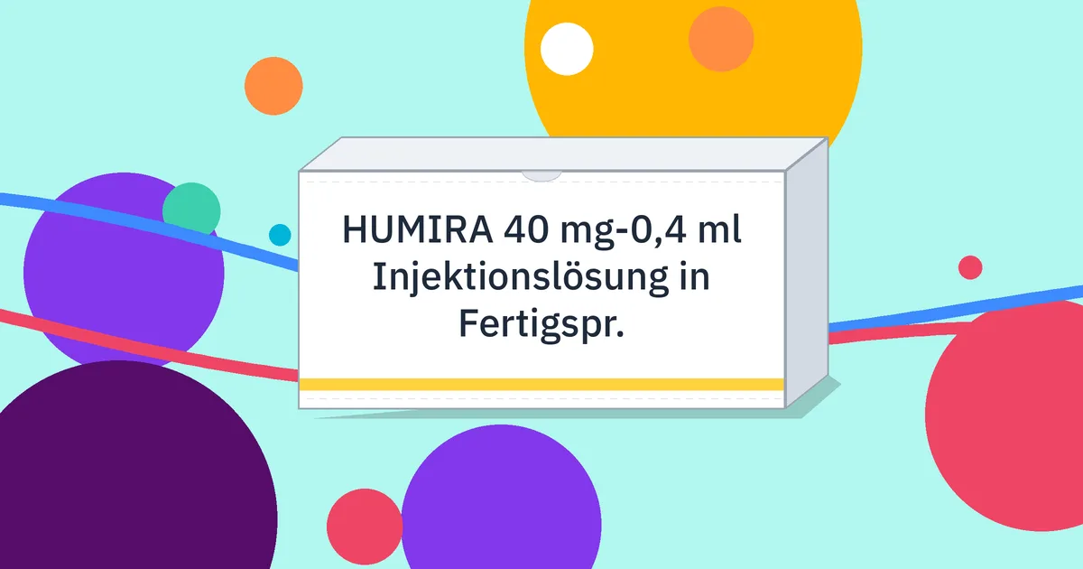 Symbolbild: Packung mit der Aufschrift HUMIRA 40 mg-0,4 ml Injektionslösung in Fertigspr. (PZN 15619892) – Verfügbarkeit und Bezug in Apotheken in Frankfurt am Main