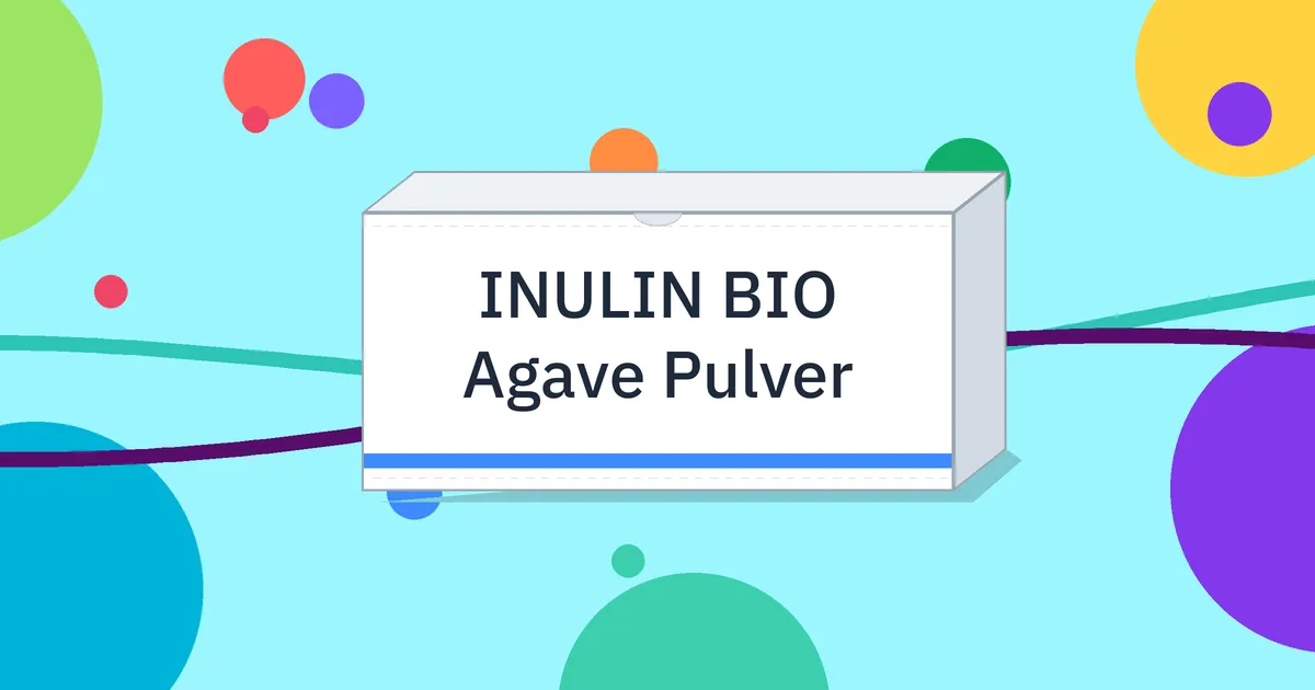 Symbolbild: Packung mit der Aufschrift INULIN BIO Agave Pulver (PZN 17169298) – Verfügbarkeit und Bezug in Apotheken in Frankfurt am Main