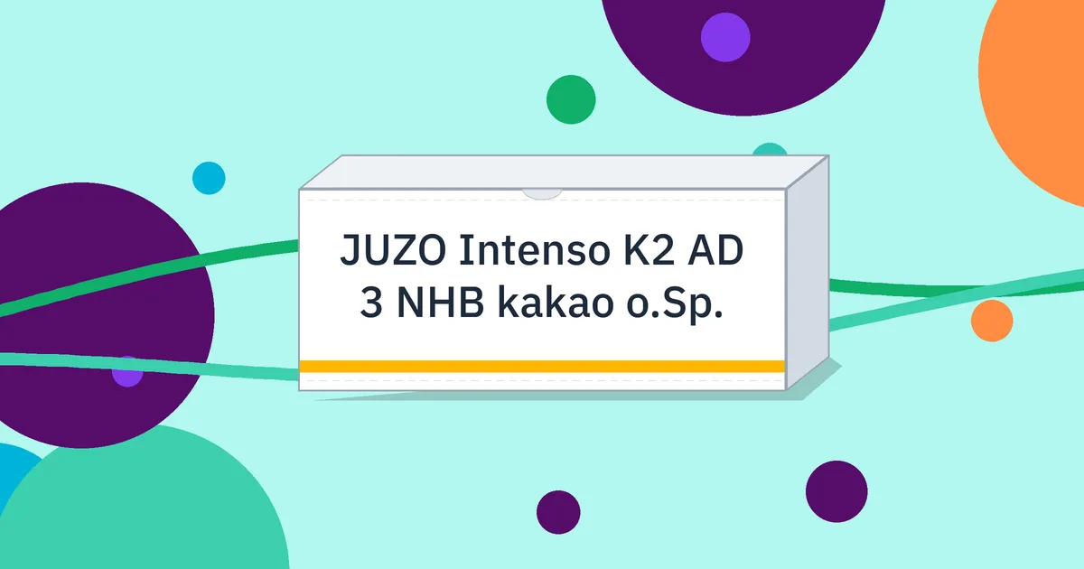 Symbolbild: Packung mit der Aufschrift JUZO Intenso K2 AD 3 NHB kakao o.Sp. (PZN 18620631) – Verfügbarkeit und Bezug in Apotheken in Frankfurt am Main