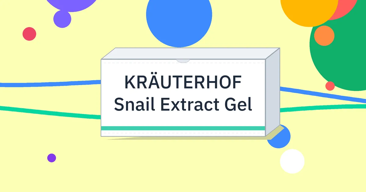 Symbolbild: Packung mit der Aufschrift KRÄUTERHOF Snail Extract Gel (PZN 11292307) – Verfügbarkeit und Bezug in Apotheken in Frankfurt am Main
