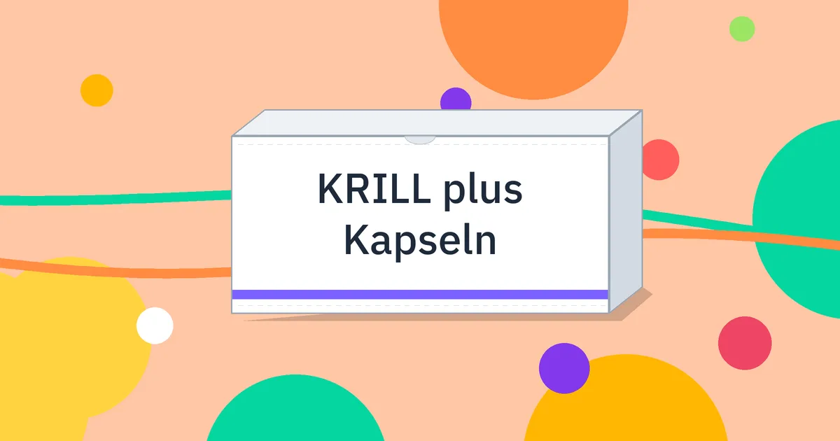 Symbolbild: Packung mit der Aufschrift KRILL plus Kapseln (PZN 10949780) – Verfügbarkeit und Bezug in Apotheken in Frankfurt am Main