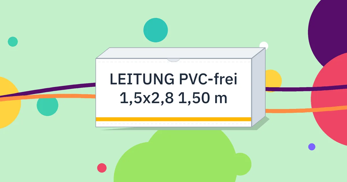 Symbolbild: Packung mit der Aufschrift LEITUNG PVC-frei 1,5x2,8 1,50 m (PZN 04168759) – Verfügbarkeit und Bezug in Apotheken in Frankfurt am Main
