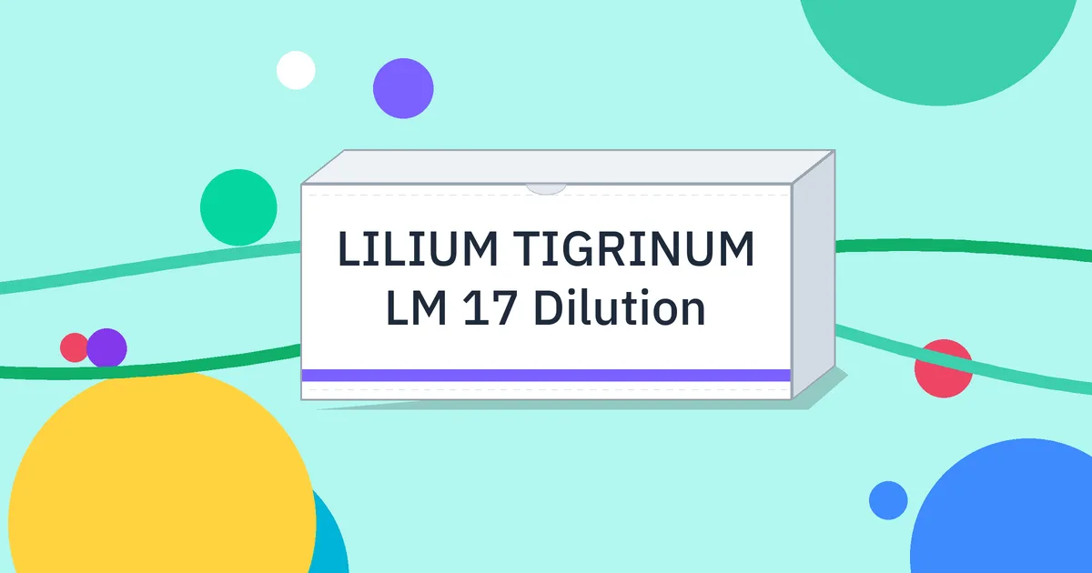 Symbolbild: Packung mit der Aufschrift LILIUM TIGRINUM LM 17 Dilution (PZN 12931175) – Verfügbarkeit und Bezug in Apotheken in Frankfurt am Main