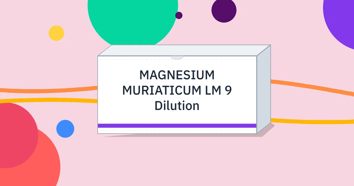 Symbolbild: Packung mit der Aufschrift MAGNESIUM MURIATICUM LM 9 Dilution (PZN 12938817) – Verfügbarkeit und Bezug in Apotheken in Frankfurt am Main