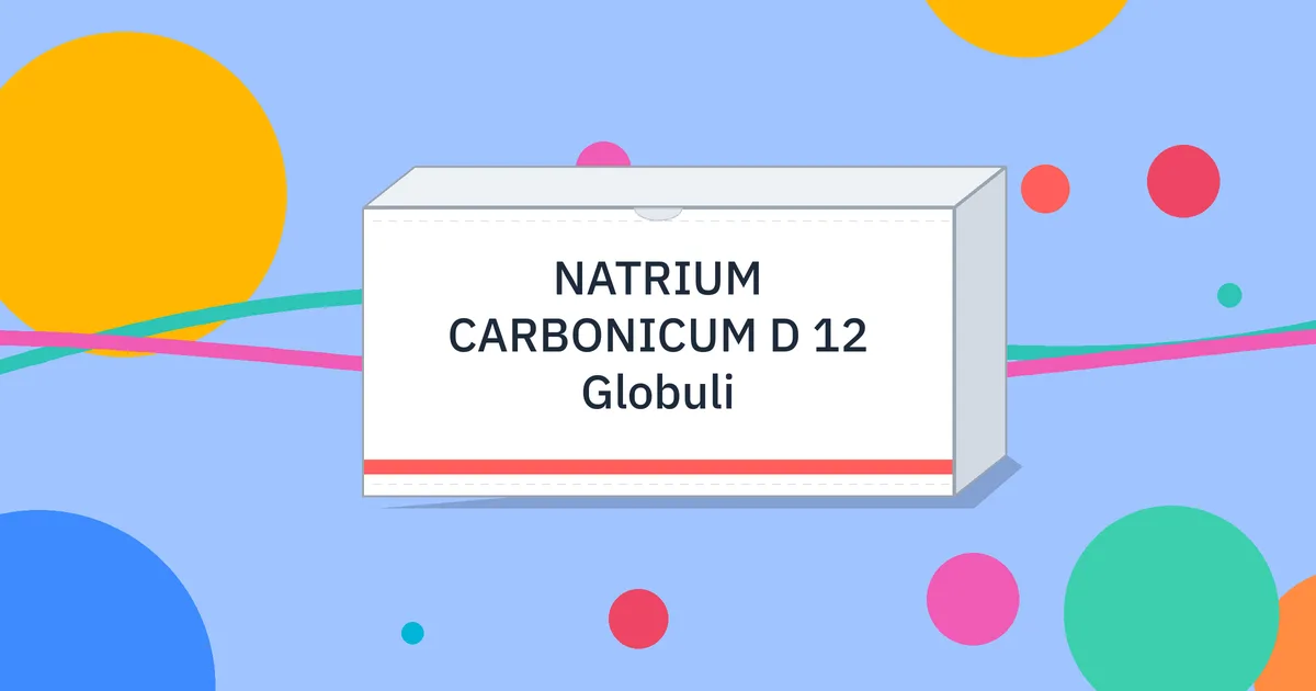 Symbolbild: Packung mit der Aufschrift NATRIUM CARBONICUM D 12 Globuli (PZN 04228556) – Verfügbarkeit und Bezug in Apotheken in Frankfurt am Main