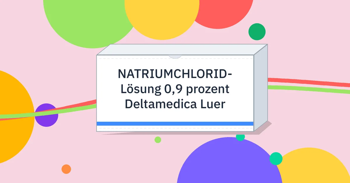 Symbolbild: Packung mit der Aufschrift NATRIUMCHLORID-Lösung 0,9 prozent Deltamedica Luer (PZN 17249206) – Verfügbarkeit und Bezug in Apotheken in Frankfurt am Main
