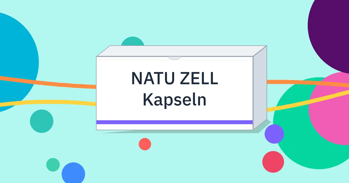 Symbolbild: Packung mit der Aufschrift NATU ZELL Kapseln (PZN 09284364) – Verfügbarkeit und Bezug in Apotheken in Frankfurt am Main