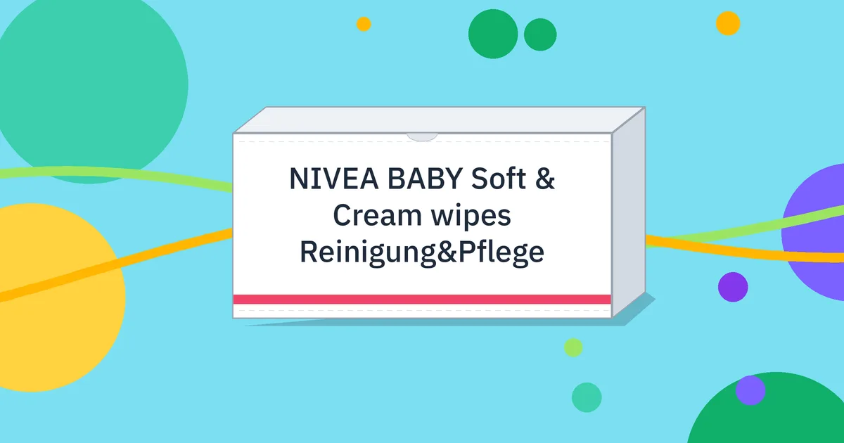 Symbolbild: Packung mit der Aufschrift NIVEA BABY Soft & Cream wipes Reinigung&Pflege (PZN 20686152) – Verfügbarkeit und Bezug in Apotheken in Frankfurt am Main