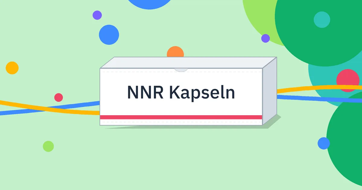 Symbolbild: Packung mit der Aufschrift NNR Kapseln (PZN 18094792) – Verfügbarkeit und Bezug in Apotheken in Frankfurt am Main
