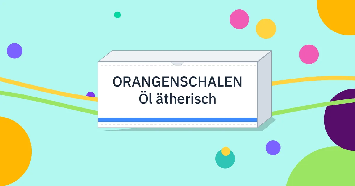 Symbolbild: Packung mit der Aufschrift ORANGENSCHALEN Öl ätherisch (PZN 17157510) – Verfügbarkeit und Bezug in Apotheken in Frankfurt am Main