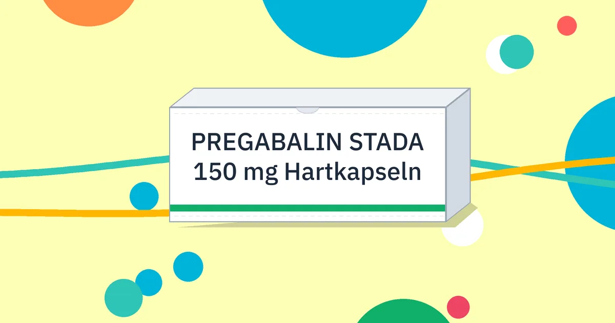 Symbolbild: Packung mit der Aufschrift PREGABALIN STADA 150 mg Hartkapseln (PZN 10780105) – Verfügbarkeit und Bezug in Apotheken in Frankfurt am Main