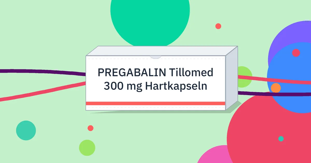 Symbolbild: Packung mit der Aufschrift PREGABALIN Tillomed 300 mg Hartkapseln (PZN 15200437) – Verfügbarkeit und Bezug in Apotheken in Frankfurt am Main