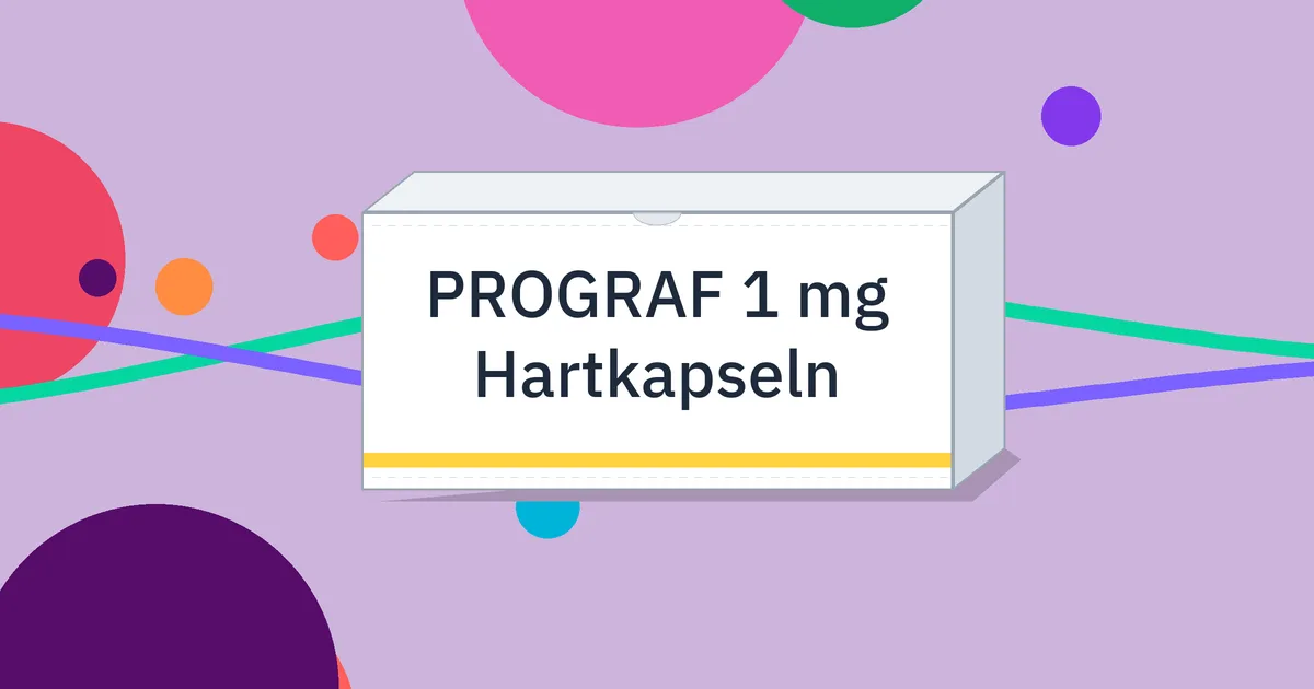 Symbolbild: Packung mit der Aufschrift PROGRAF 1 mg Hartkapseln (PZN 01712010) – Verfügbarkeit und Bezug in Apotheken in Frankfurt am Main