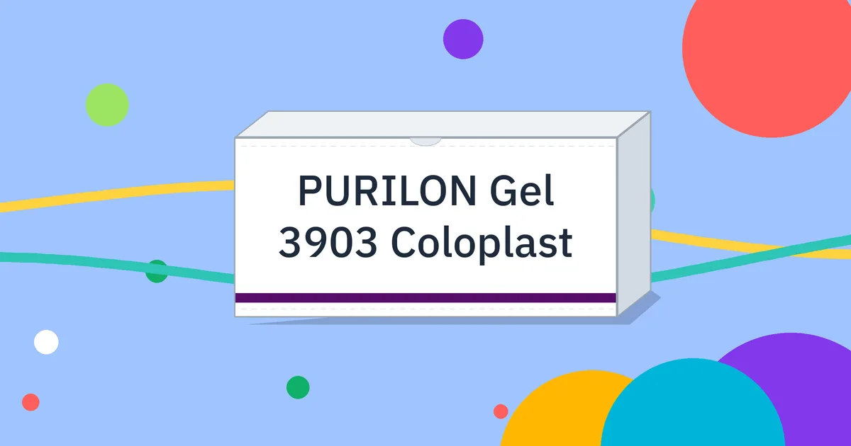 Symbolbild: Packung mit der Aufschrift PURILON Gel 3903 Coloplast (PZN 05491008) – Verfügbarkeit und Bezug in Apotheken in Frankfurt am Main