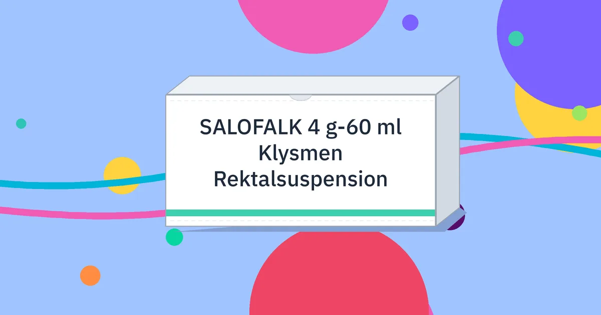 Symbolbild: Packung mit der Aufschrift SALOFALK 4 g-60 ml Klysmen Rektalsuspension (PZN 08888686) – Verfügbarkeit und Bezug in Apotheken in Frankfurt am Main