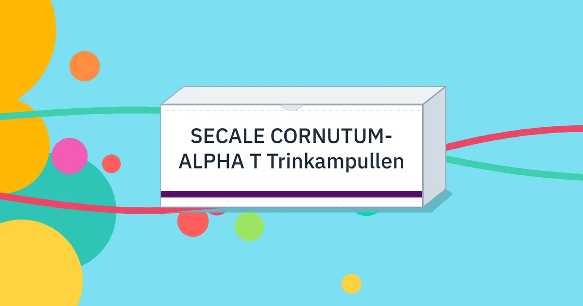 Symbolbild: Packung mit der Aufschrift SECALE CORNUTUM-ALPHA T Trinkampullen (PZN 10222345) – Verfügbarkeit und Bezug in Apotheken in Frankfurt am Main