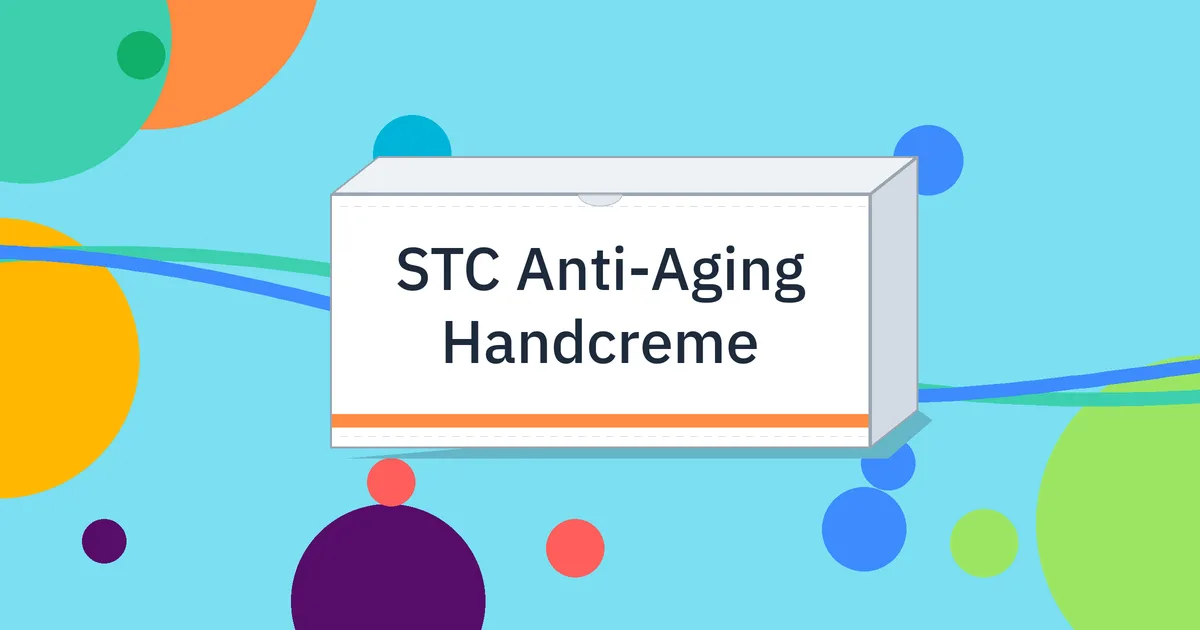 Symbolbild: Packung mit der Aufschrift STC Anti-Aging Handcreme (PZN 18082010) – Verfügbarkeit und Bezug in Apotheken in Frankfurt am Main