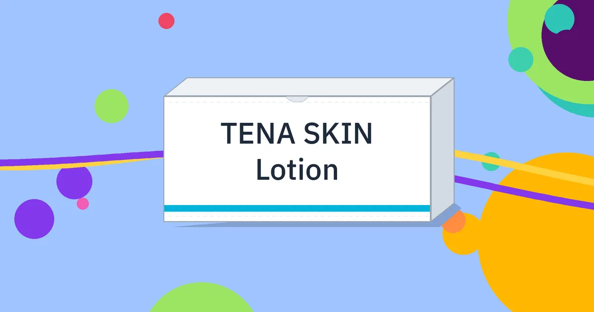 Symbolbild: Packung mit der Aufschrift TENA SKIN Lotion (PZN 04942124) – Verfügbarkeit und Bezug in Apotheken in Frankfurt am Main