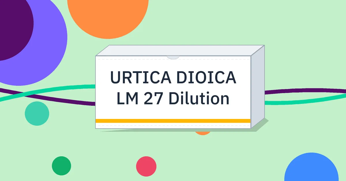 Symbolbild: Packung mit der Aufschrift URTICA DIOICA LM 27 Dilution (PZN 13257410) – Verfügbarkeit und Bezug in Apotheken in Frankfurt am Main