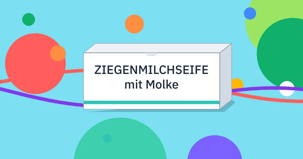Symbolbild: Packung mit der Aufschrift ZIEGENMILCHSEIFE mit Molke (PZN 11638757) – Verfügbarkeit und Bezug in Apotheken in Frankfurt am Main