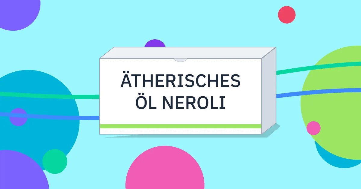 Symbolbild: Packung mit der Aufschrift ÄTHERISCHES ÖL NEROLI (PZN 20026728) – Verfügbarkeit und Bezug in Apotheken in Frankfurt am Main
