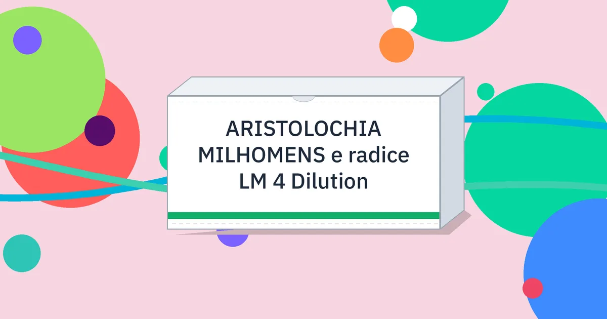 Symbolbild: Packung mit der Aufschrift ARISTOLOCHIA MILHOMENS e radice LM 4 Dilution (PZN 13392119) – Verfügbarkeit und Bezug in Apotheken in Frankfurt am Main