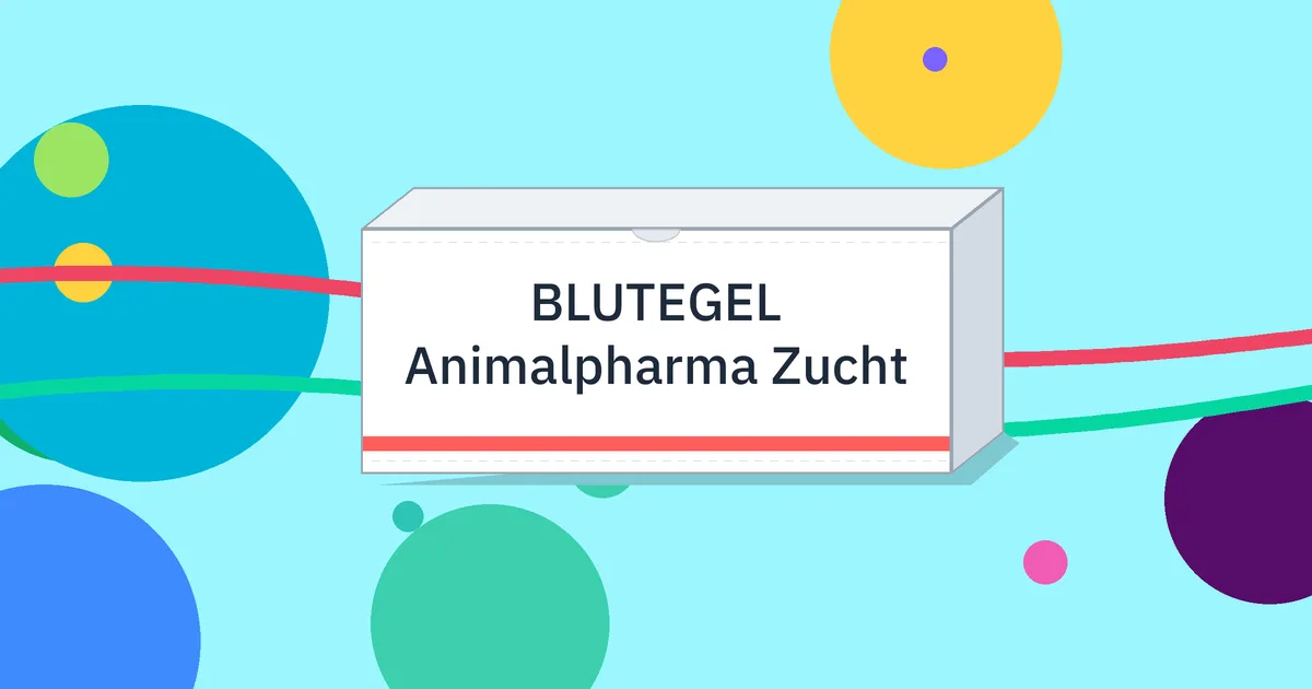 Symbolbild: Packung mit der Aufschrift BLUTEGEL Animalpharma Zucht (PZN 19991447) – Verfügbarkeit und Bezug in Apotheken in Frankfurt am Main