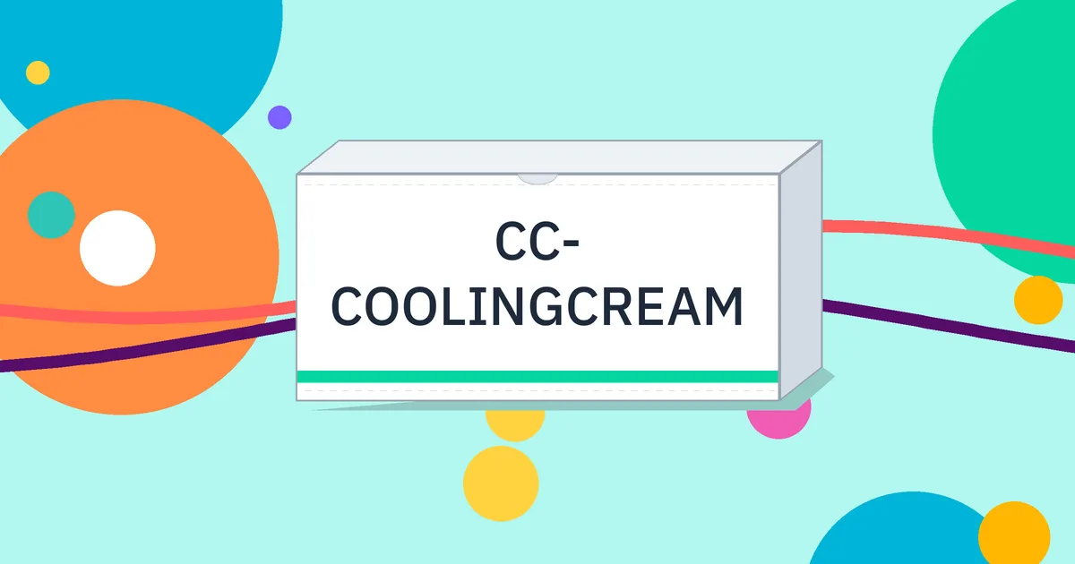 Symbolbild: Packung mit der Aufschrift CC-COOLINGCREAM (PZN 01328518) – Verfügbarkeit und Bezug in Apotheken in Frankfurt am Main