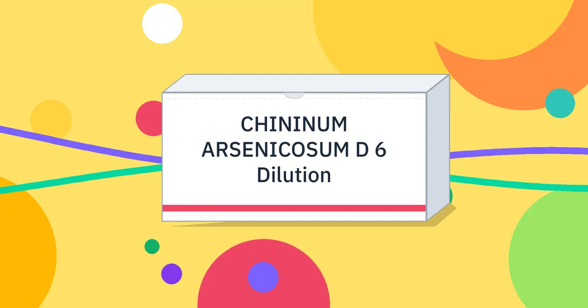 Symbolbild: Packung mit der Aufschrift CHININUM ARSENICOSUM D 6 Dilution (PZN 04212124) – Verfügbarkeit und Bezug in Apotheken in Frankfurt am Main