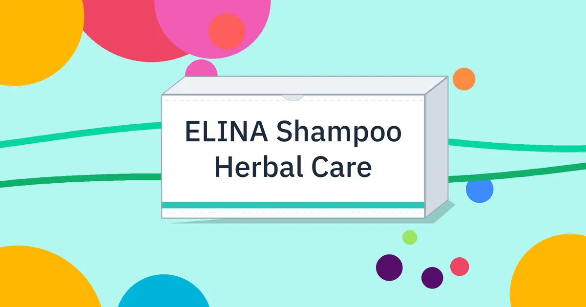 Symbolbild: Packung mit der Aufschrift ELINA Shampoo Herbal Care (PZN 17382879) – Verfügbarkeit und Bezug in Apotheken in Frankfurt am Main