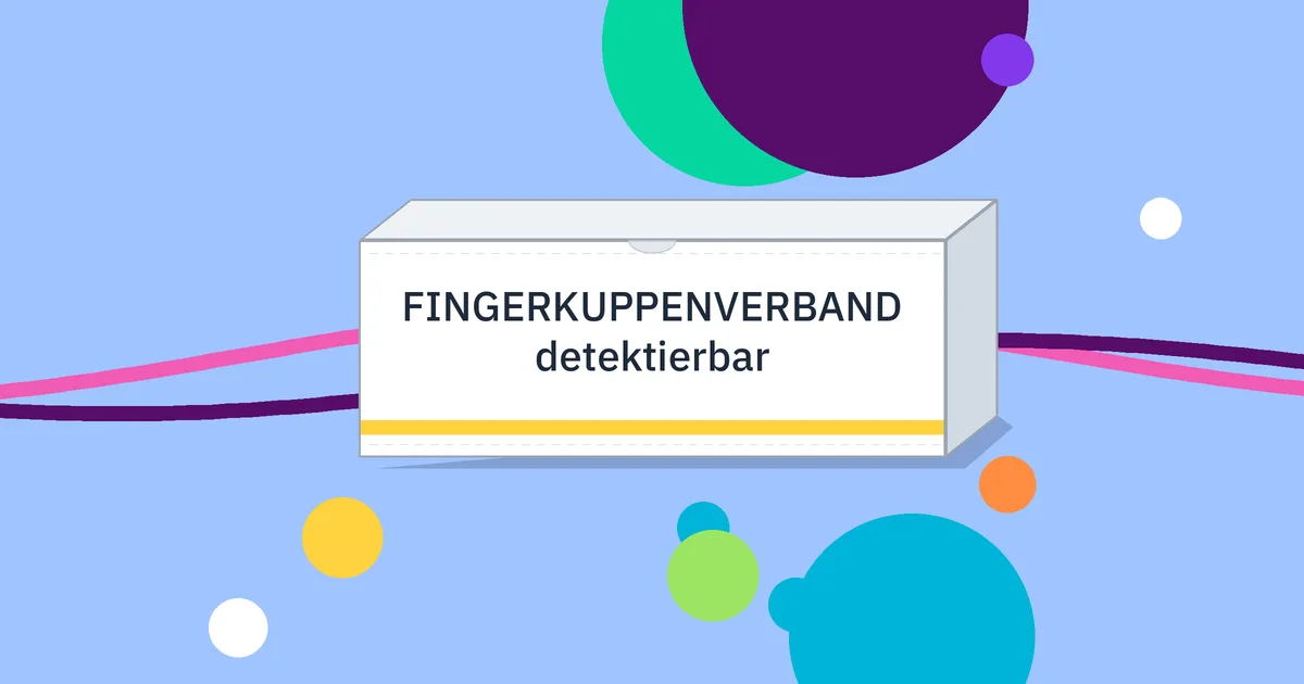 Symbolbild: Packung mit der Aufschrift FINGERKUPPENVERBAND detektierbar (PZN 01050247) – Verfügbarkeit und Bezug in Apotheken in Frankfurt am Main