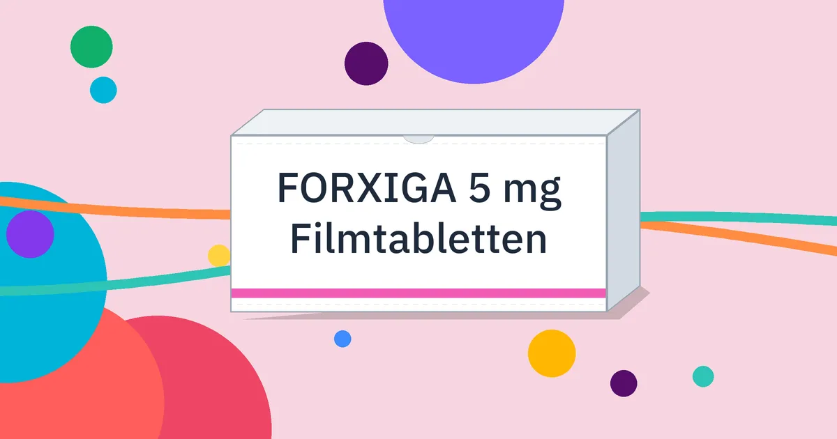 Symbolbild: Packung mit der Aufschrift FORXIGA 5 mg Filmtabletten (PZN 18603443) – Verfügbarkeit und Bezug in Apotheken in Frankfurt am Main