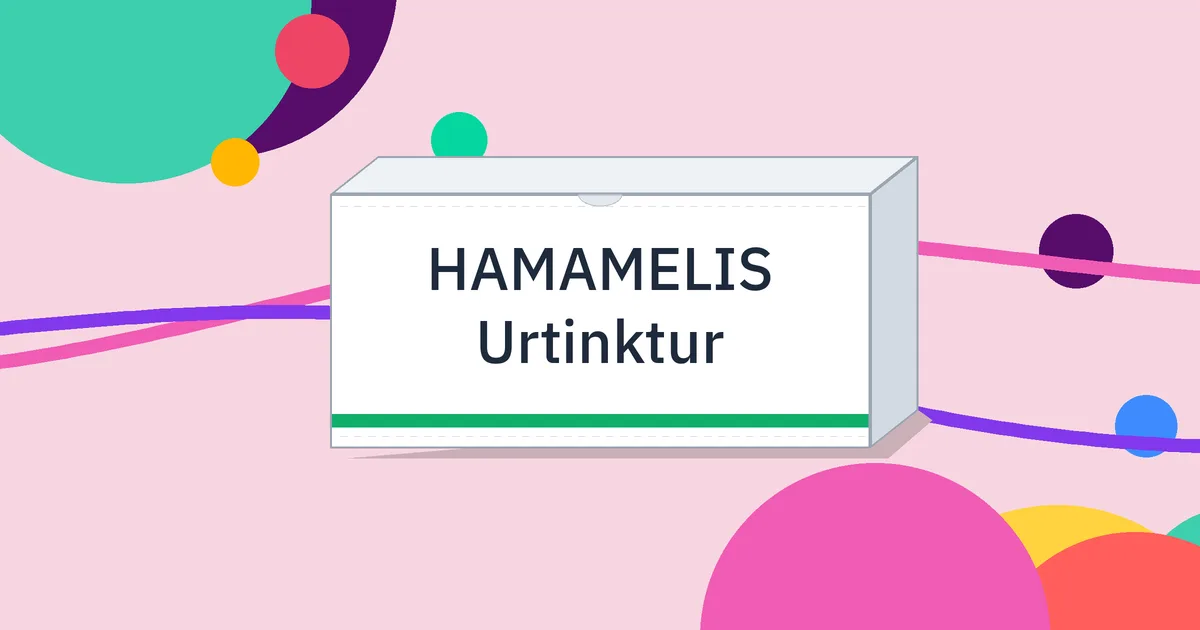 Symbolbild: Packung mit der Aufschrift HAMAMELIS Urtinktur (PZN 02123764) – Verfügbarkeit und Bezug in Apotheken in Frankfurt am Main