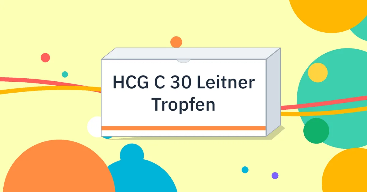 Symbolbild: Packung mit der Aufschrift HCG C 30 Leitner Tropfen (PZN 18088432) – Verfügbarkeit und Bezug in Apotheken in Frankfurt am Main