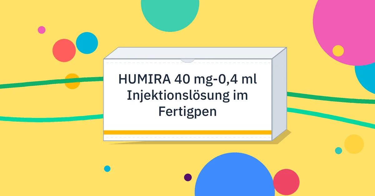 Symbolbild: Packung mit der Aufschrift HUMIRA 40 mg-0,4 ml Injektionslösung im Fertigpen (PZN 15619857) – Verfügbarkeit und Bezug in Apotheken in Frankfurt am Main