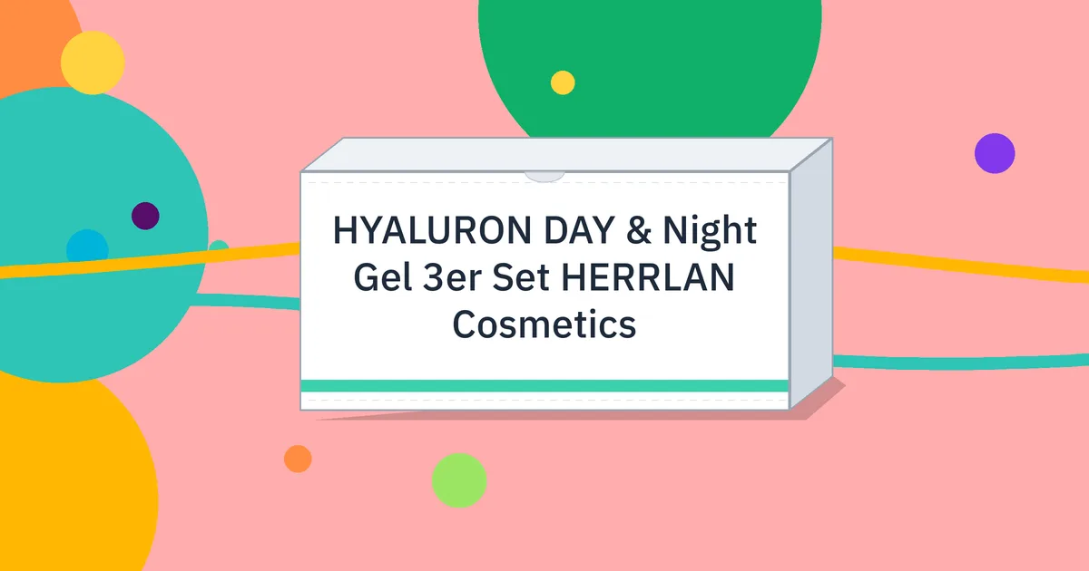 Symbolbild: Packung mit der Aufschrift HYALURON DAY & Night Gel 3er Set HERRLAN Cosmetics (PZN 16400428) – Verfügbarkeit und Bezug in Apotheken in Frankfurt am Main