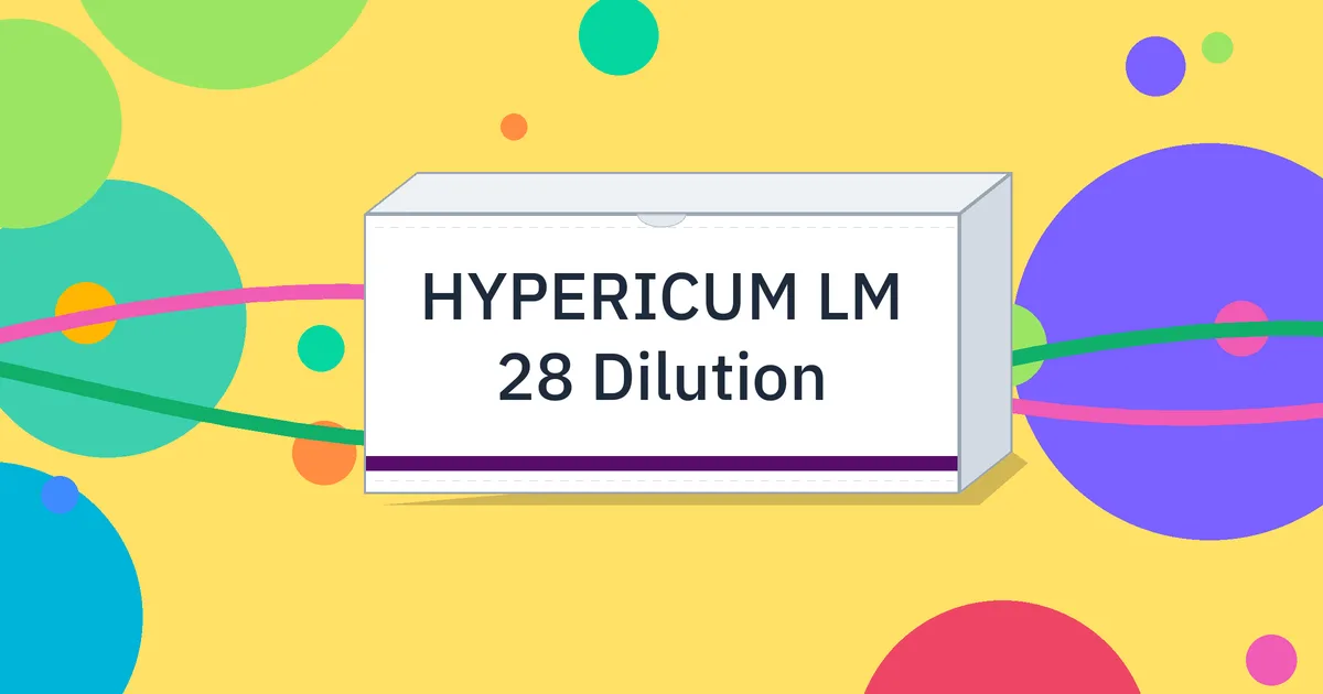 Symbolbild: Packung mit der Aufschrift HYPERICUM LM 28 Dilution (PZN 12891151) – Verfügbarkeit und Bezug in Apotheken in Frankfurt am Main