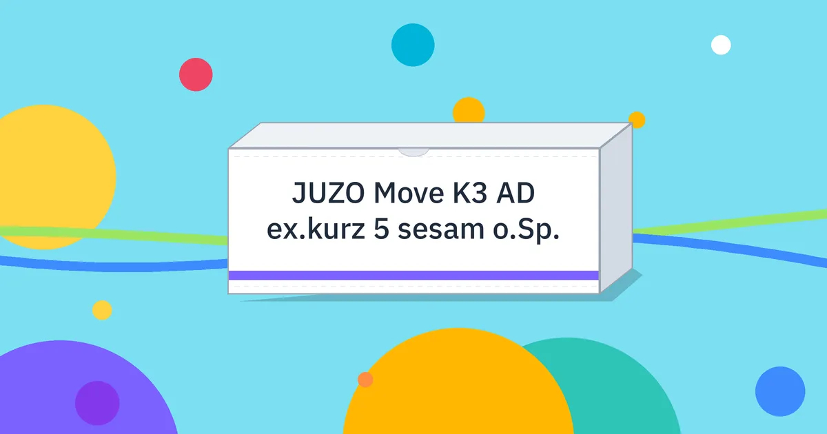 Symbolbild: Packung mit der Aufschrift JUZO Move K3 AD ex.kurz 5 sesam o.Sp. (PZN 18569999) – Verfügbarkeit und Bezug in Apotheken in Frankfurt am Main