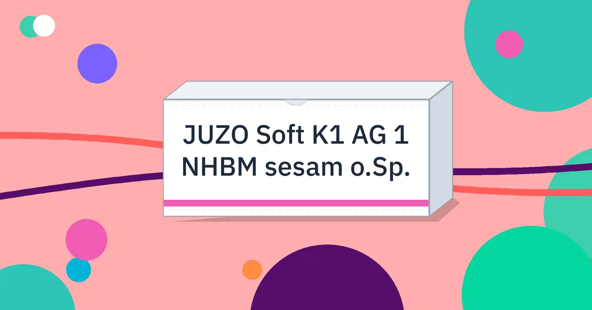Symbolbild: Packung mit der Aufschrift JUZO Soft K1 AG 1 NHBM sesam o.Sp. (PZN 14995009) – Verfügbarkeit und Bezug in Apotheken in Frankfurt am Main