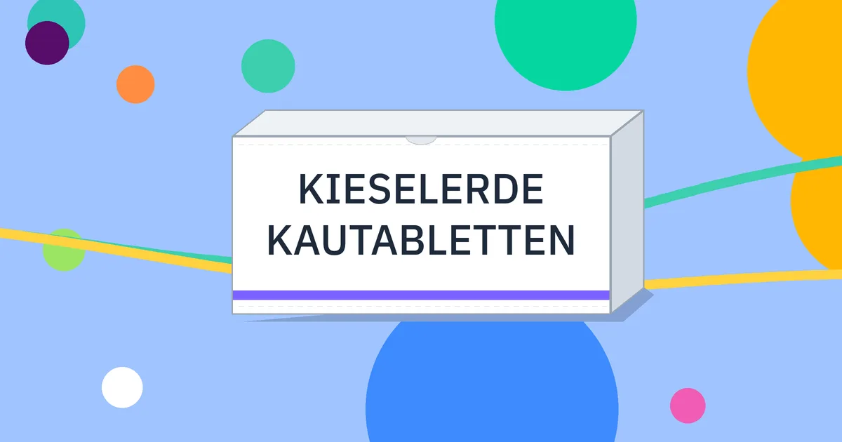 Symbolbild: Packung mit der Aufschrift KIESELERDE KAUTABLETTEN (PZN 07116154) – Verfügbarkeit und Bezug in Apotheken in Frankfurt am Main