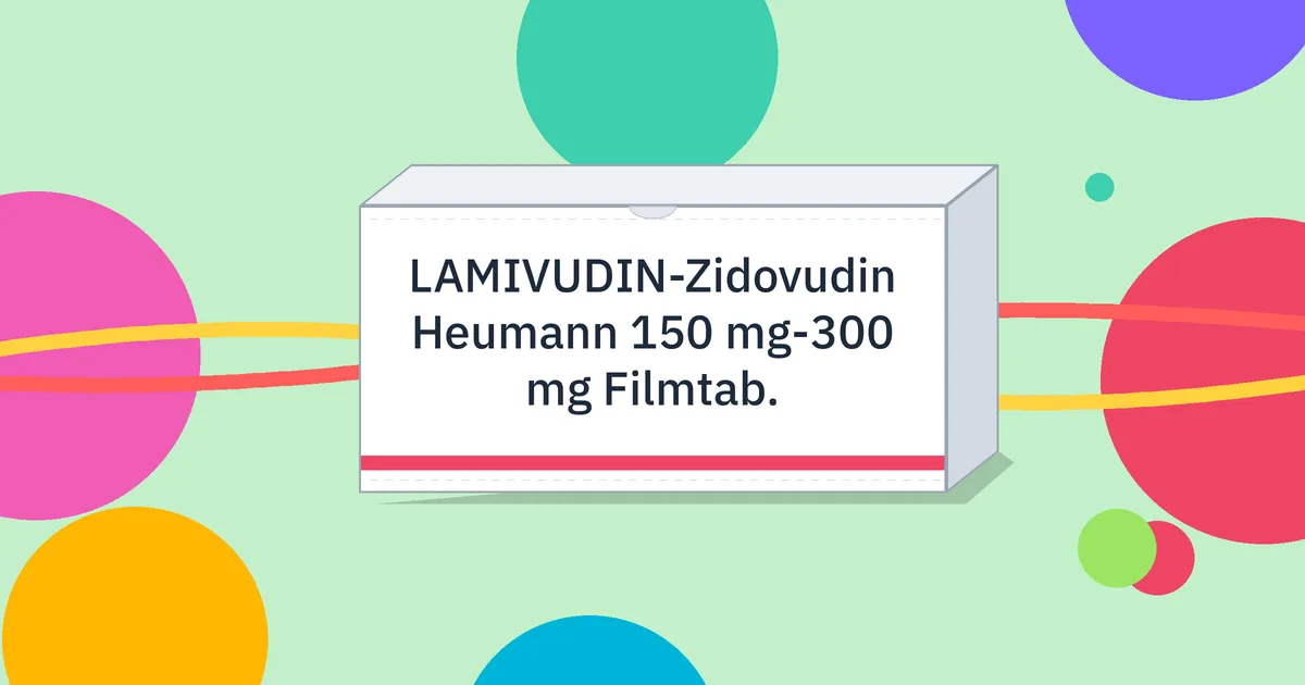 Symbolbild: Packung mit der Aufschrift LAMIVUDIN-Zidovudin Heumann 150 mg-300 mg Filmtab. (PZN 14039951) – Verfügbarkeit und Bezug in Apotheken in Frankfurt am Main
