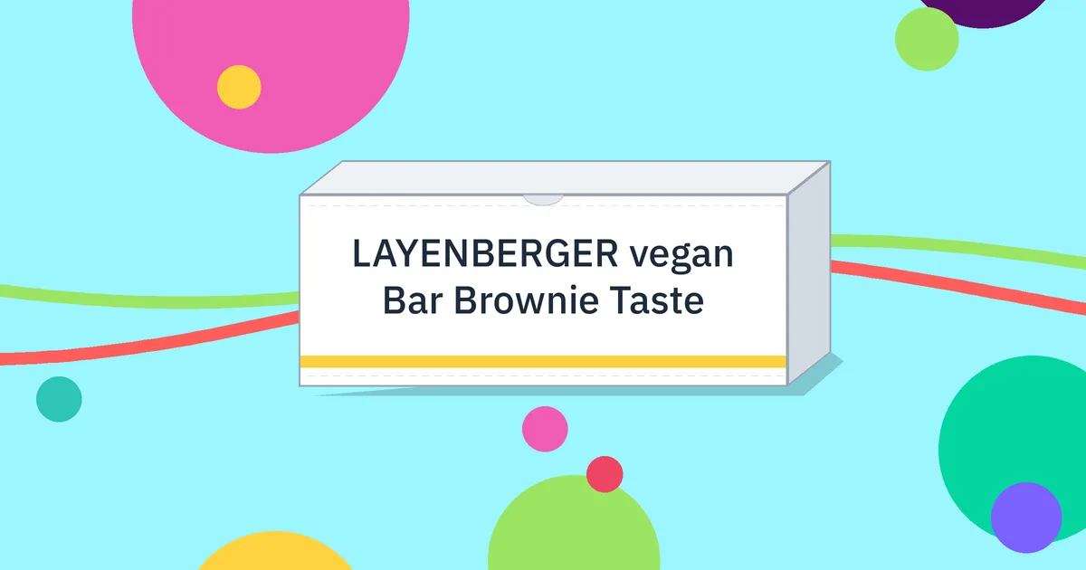 Symbolbild: Packung mit der Aufschrift LAYENBERGER vegan Bar Brownie Taste (PZN 18756017) – Verfügbarkeit und Bezug in Apotheken in Frankfurt am Main