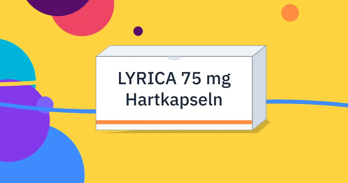 Symbolbild: Packung mit der Aufschrift LYRICA 75 mg Hartkapseln (PZN 01081673) – Verfügbarkeit und Bezug in Apotheken in Frankfurt am Main