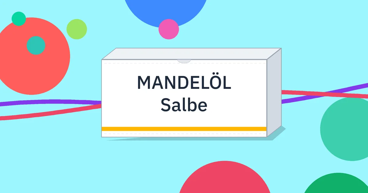 Symbolbild: Packung mit der Aufschrift MANDELÖL Salbe (PZN 18682129) – Verfügbarkeit und Bezug in Apotheken in Frankfurt am Main