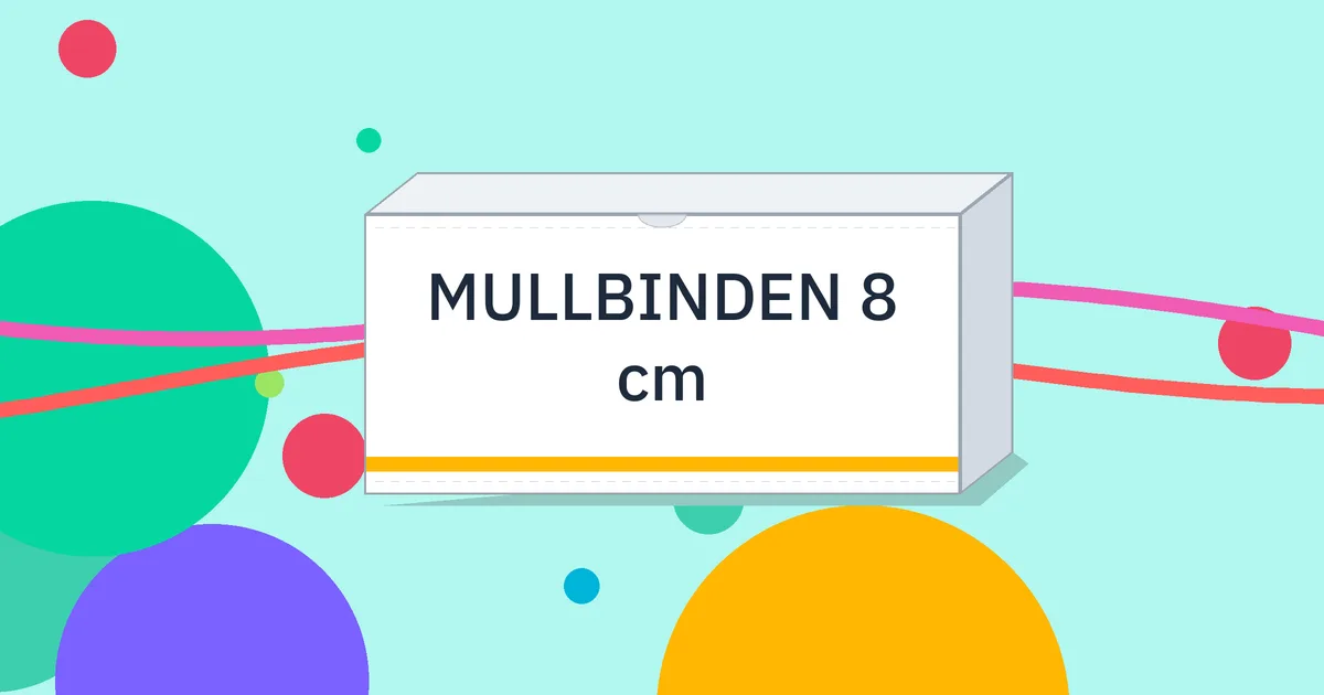 Symbolbild: Packung mit der Aufschrift MULLBINDEN 8 cm (PZN 01960133) – Verfügbarkeit und Bezug in Apotheken in Frankfurt am Main