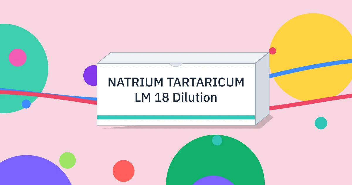 Symbolbild: Packung mit der Aufschrift NATRIUM TARTARICUM LM 18 Dilution (PZN 12967753) – Verfügbarkeit und Bezug in Apotheken in Frankfurt am Main